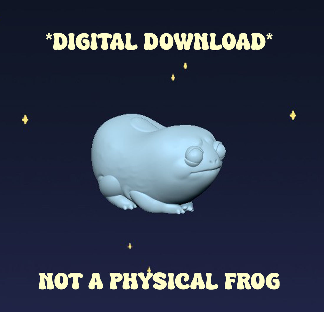 Bean Frog - Digital STL File – Sorrels Souls LLC
