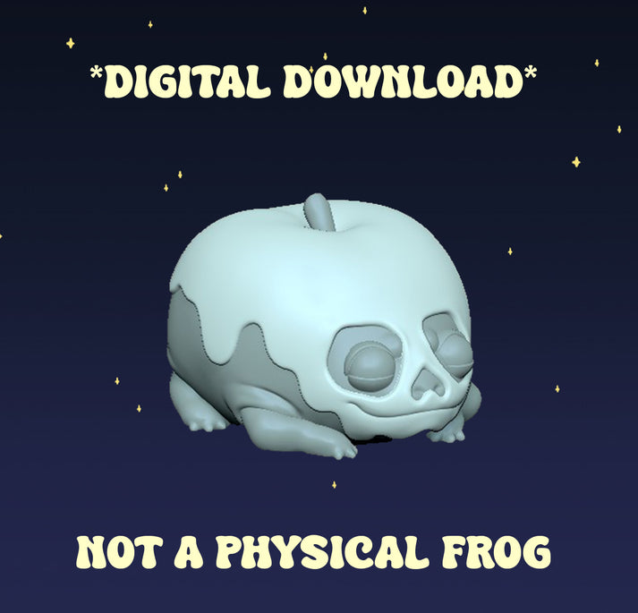 Poison Apple Frog - Digital STL File – Sorrels Souls LLC