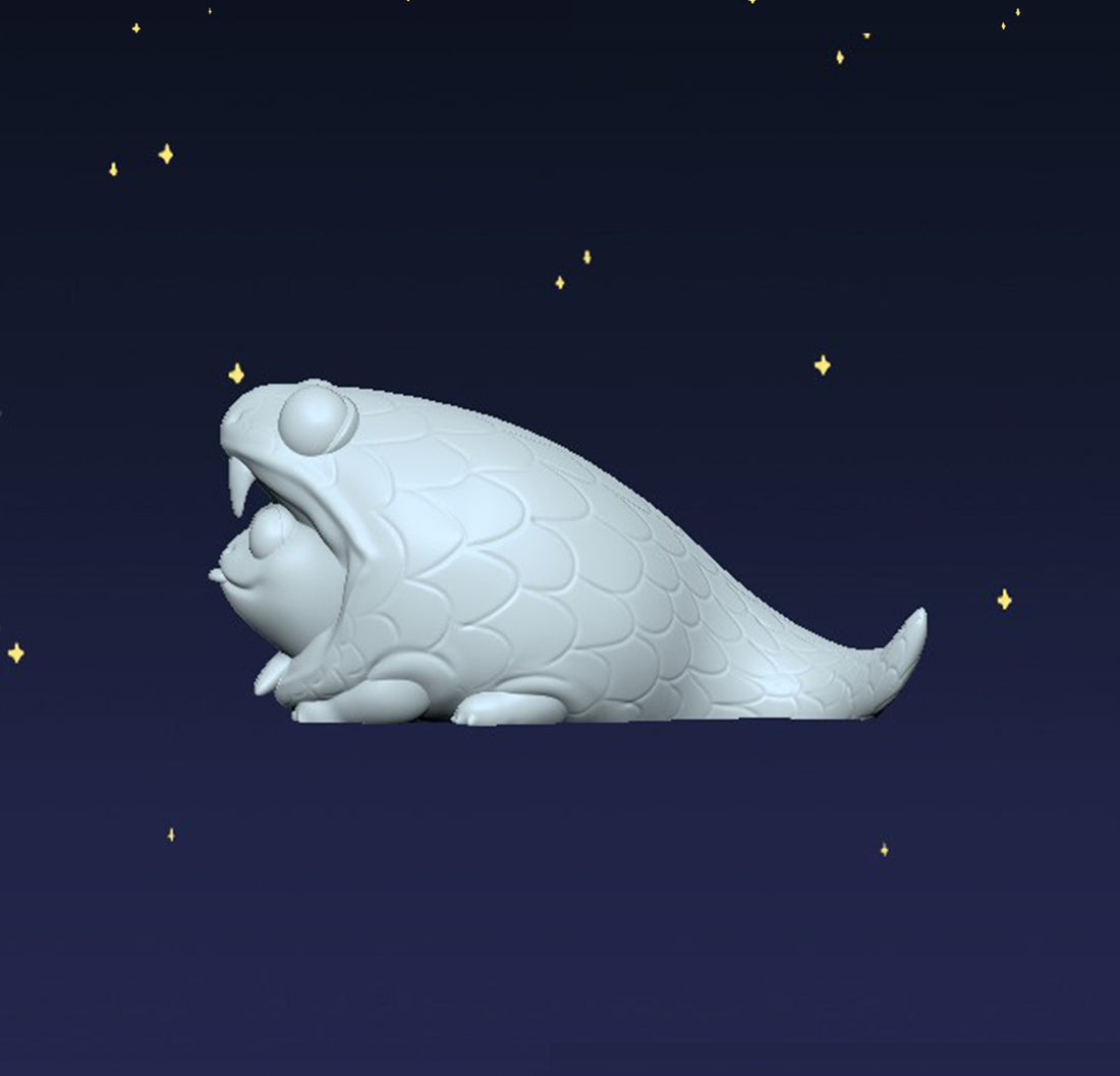 Year of the Snake Frog - Digital STL File – Sorrels Souls LLC